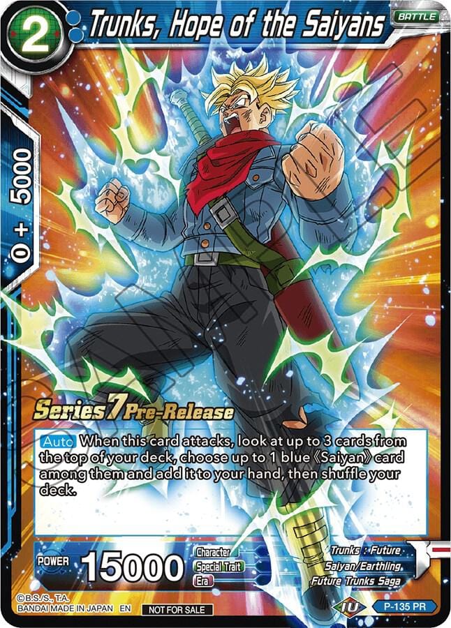 Trunks, Hope of the Saiyans (Alt Art) – Afkstore.cl