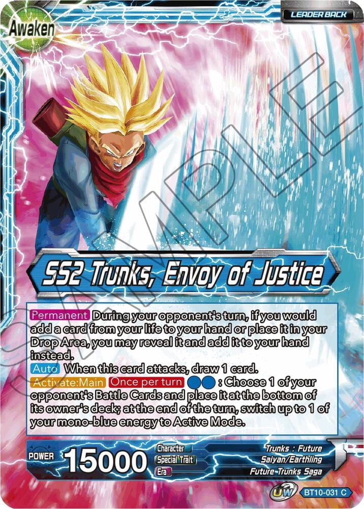 Trunks // SS2 Trunks, Envoy of Justice – Afkstore.cl