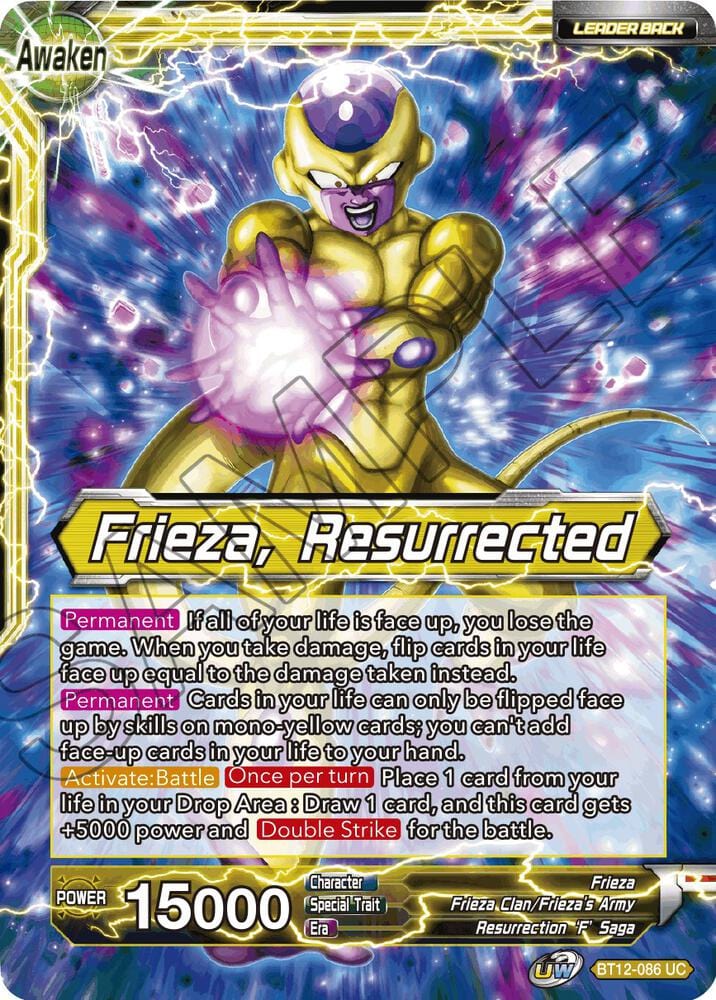 Frieza // Frieza, Resurrected BT12-086 (PRE) – Afkstore.cl