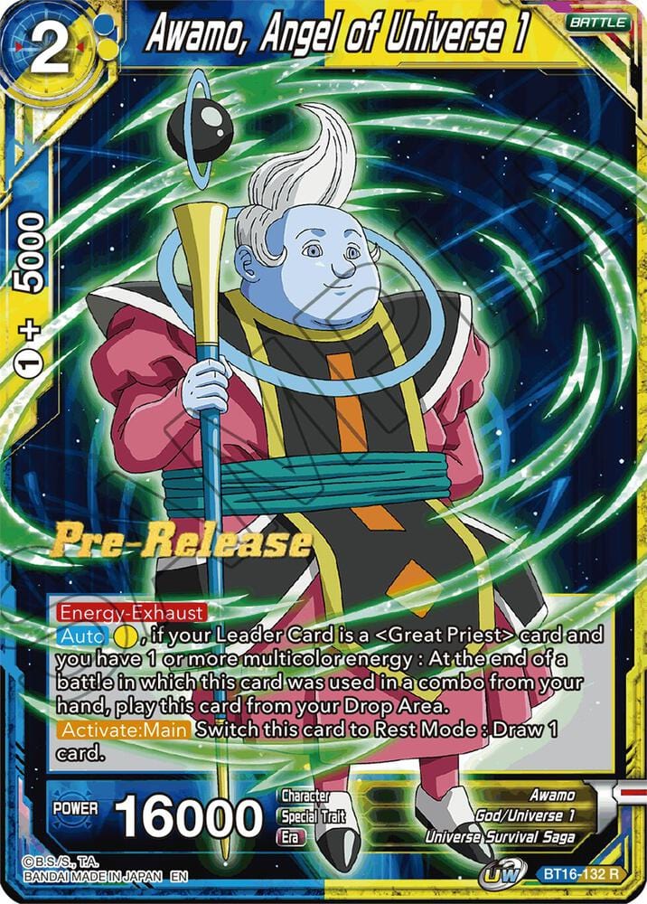 Awamo, Angel of Universe 1 BT16-132 – Afkstore.cl