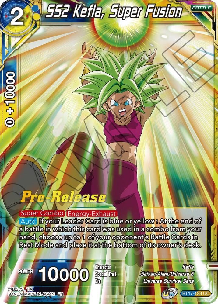 SS2 Kefla, Super Fusion - Ultimate Squad Pre-Release – Afkstore.cl