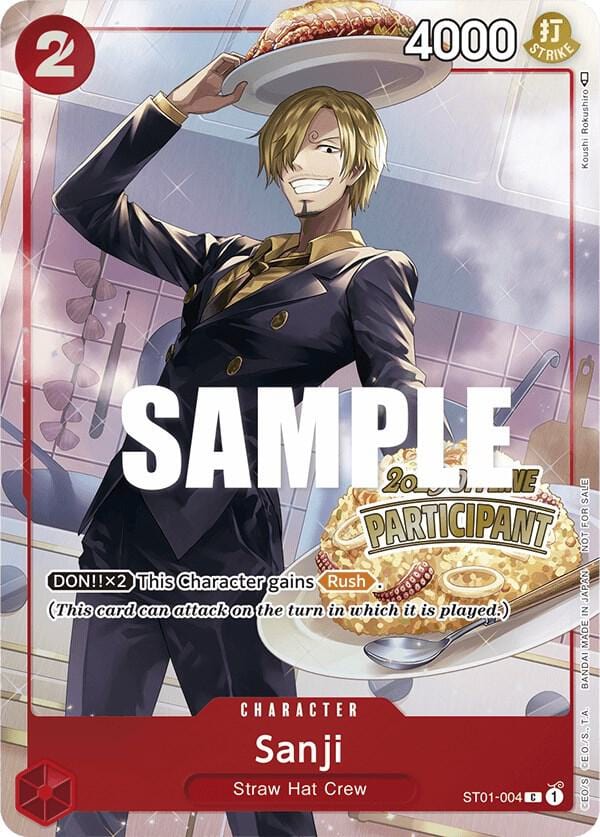 Sanji (Offline Regional 2023) [Participant] ST01-004 – Afkstore.cl