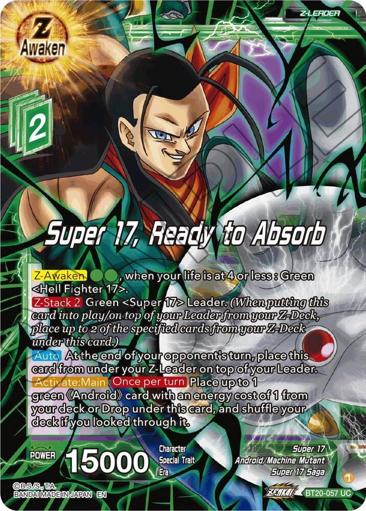 Super 17, Ready to Absorb – Afkstore.cl
