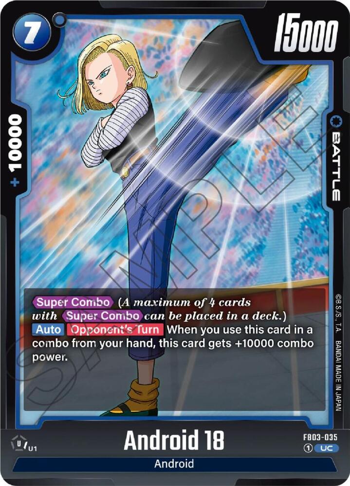 Android 18 FB03-035 – Afkstore.cl