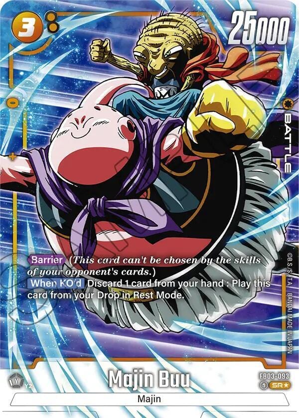 Majin Buu - FB03-093 (Alternate Art) – Afkstore.cl