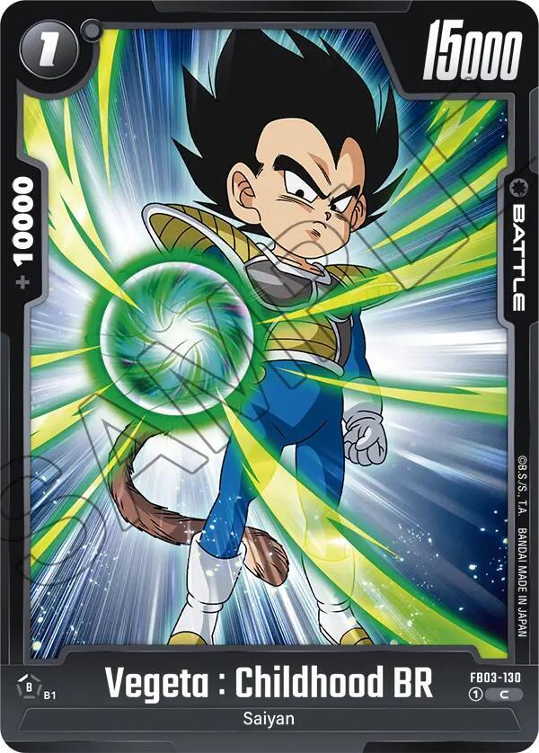 Vegeta : Childhood BR FB03-130 – Afkstore.cl