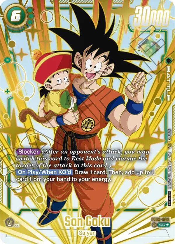 Son Goku - FB03-064 (Gold) – Afkstore.cl