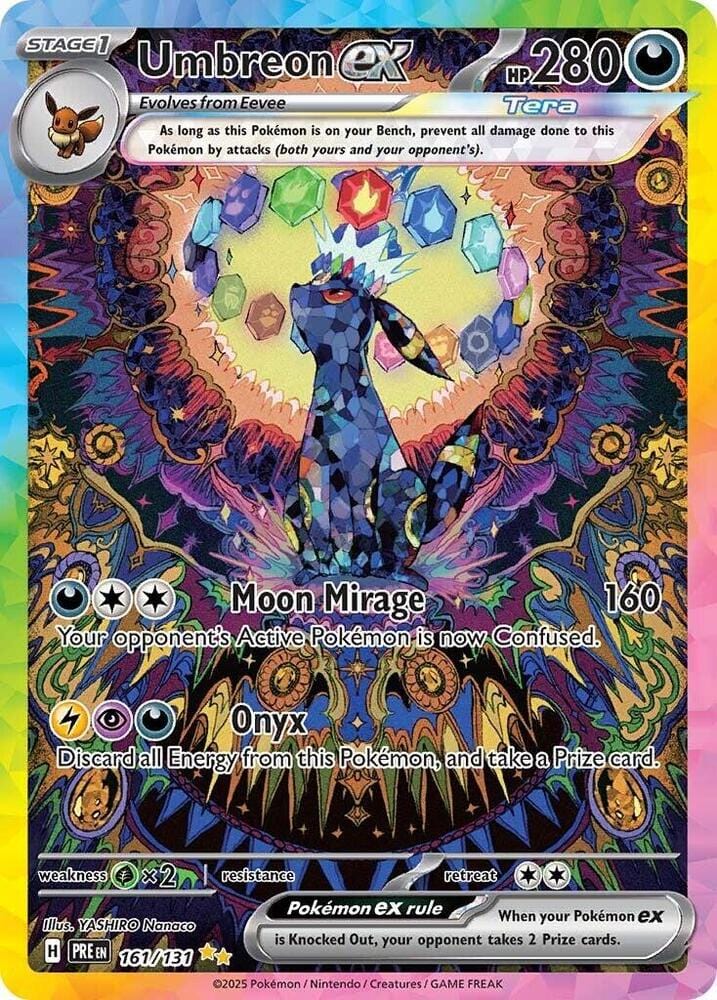 Umbreon Ex - 161/131 – Afkstore.cl