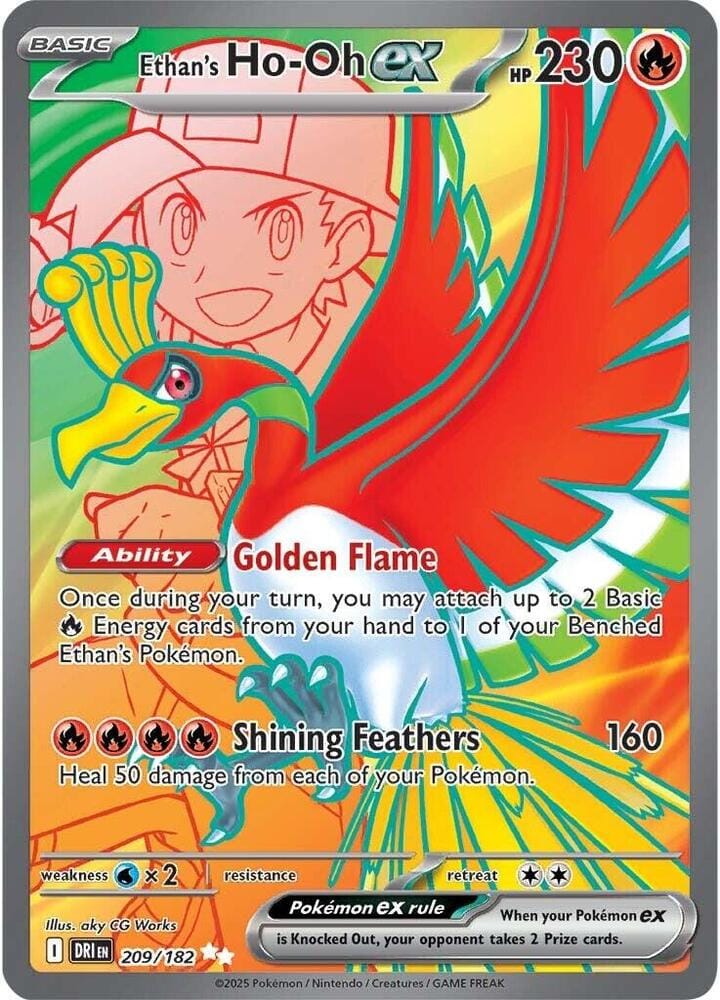 Ethan's Ho-Oh Ex - 209/182 – Afkstore.cl