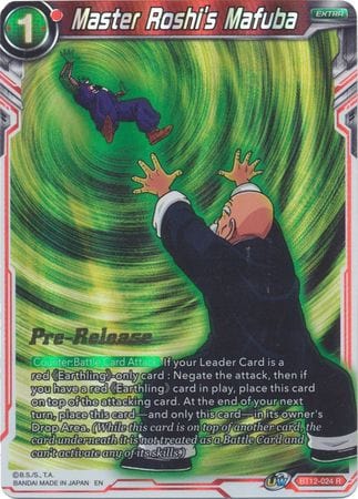 Master Roshi's Mafuba (BT12-024) [Vicious Rejuvenation Prerelease Prom ...