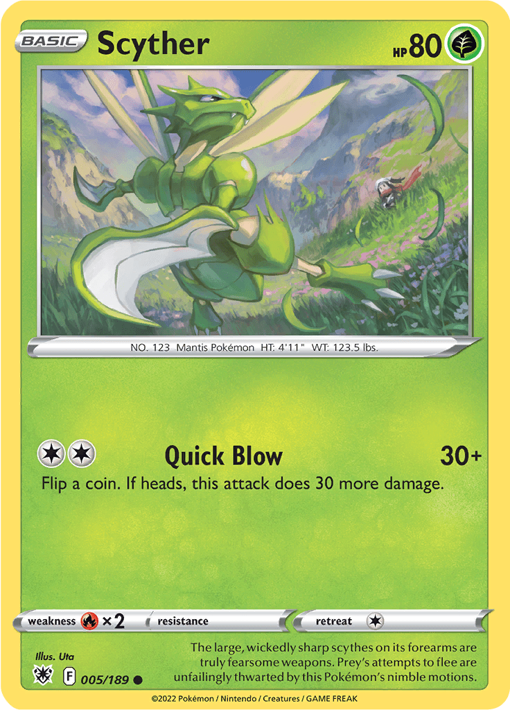 Scyther - 005/189 – Afkstore.cl