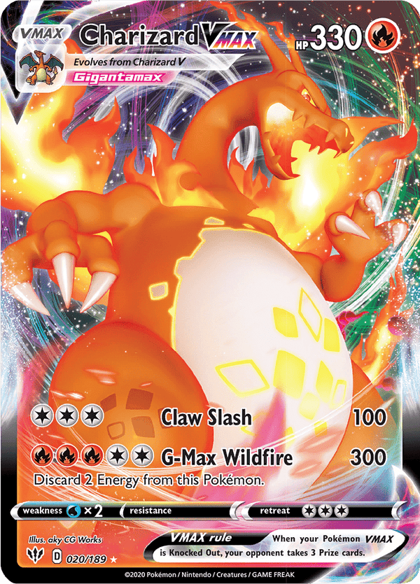 Charizard VMAX - 020/189 – Afkstore.cl