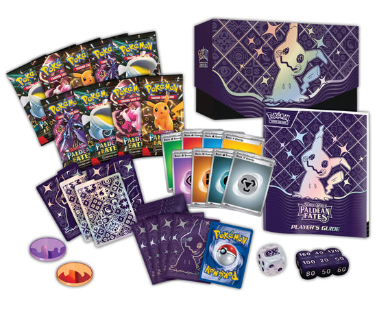 Elite Trainer Box Paldea Fates | Caja Etb Nueva Edición cartas poekmon ...