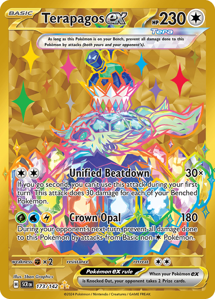 Terapagos Ex 173/142 | Stellar Crown – Afkstore.cl
