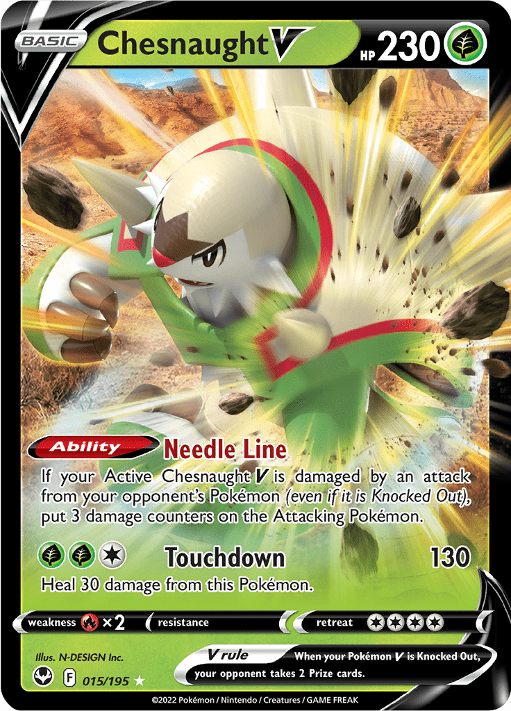 Chesnaught V 015/195 – Afkstore.cl