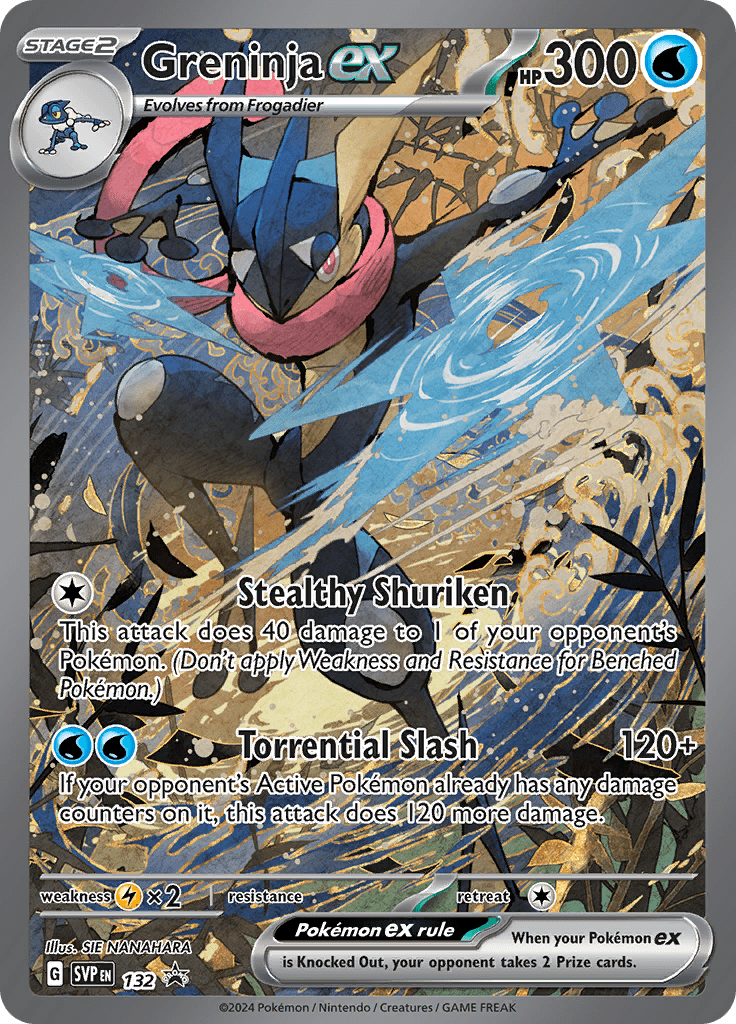 Greninja Ex SVP132 | Shrouded Fables – Afkstore.cl